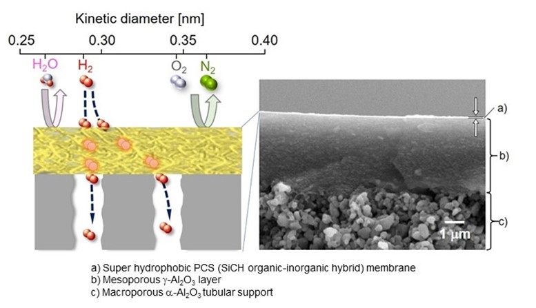 Une membrane hybride pour la purification de l’hydrogène | Techniques ...