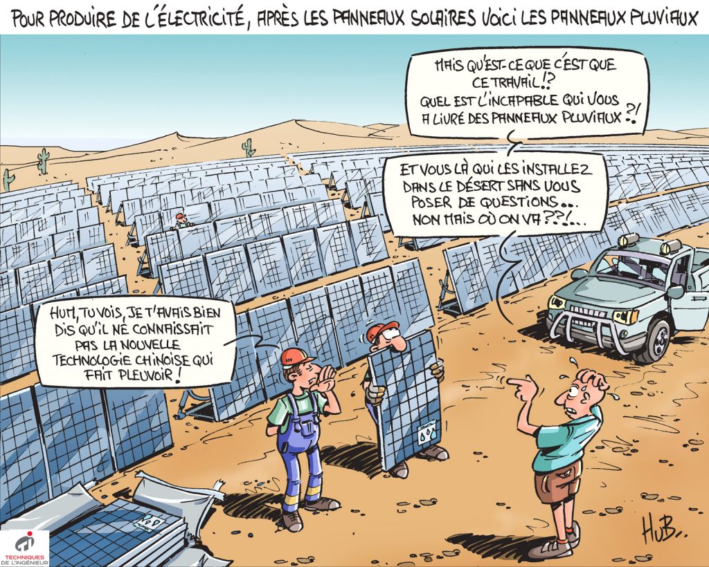 En image : pour produire de l'électricité, après les panneaux solaires voici les panneaux ...