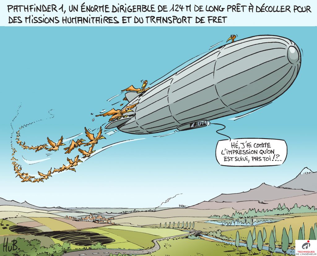 En image : Pathfinder1, un dirigeable de 124m de long prêt pour des ...