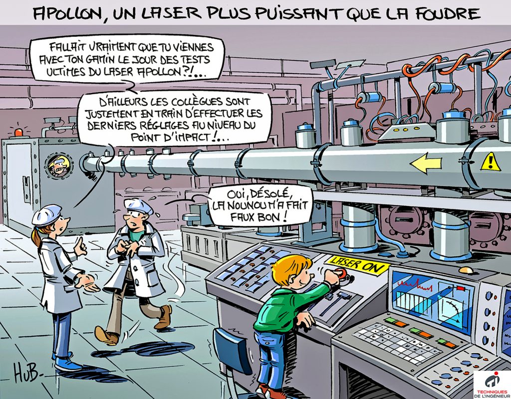 En image : APOLLON, un laser plus puissant que la foudre | Techniques ...